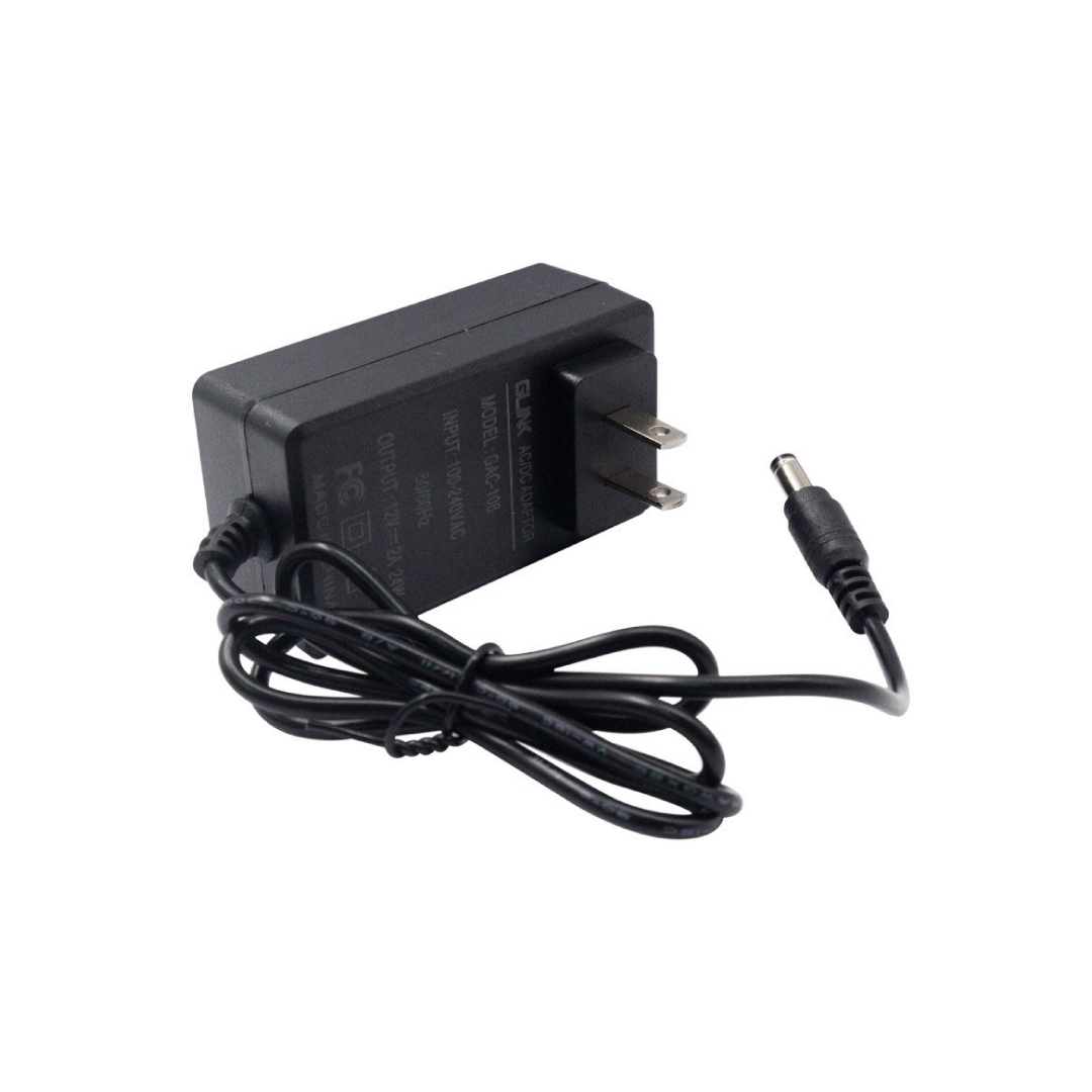 Glink Adapter 12V 2A W/Surge Protection (GAC-108) - IRIS Technology