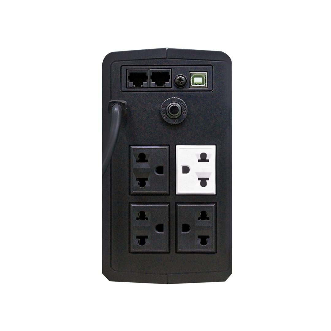 (ZX_1000VA/550W) ZIRCON UPS (เครื่องสำรองไฟ) ZX-1000VA/550W ZIRCON ...