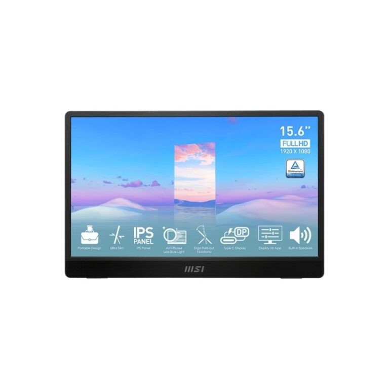 จอคอม MSI PRO MP161 15.6" IPS FHD Portable Monitor 60Hz [PRO-MP161 ...