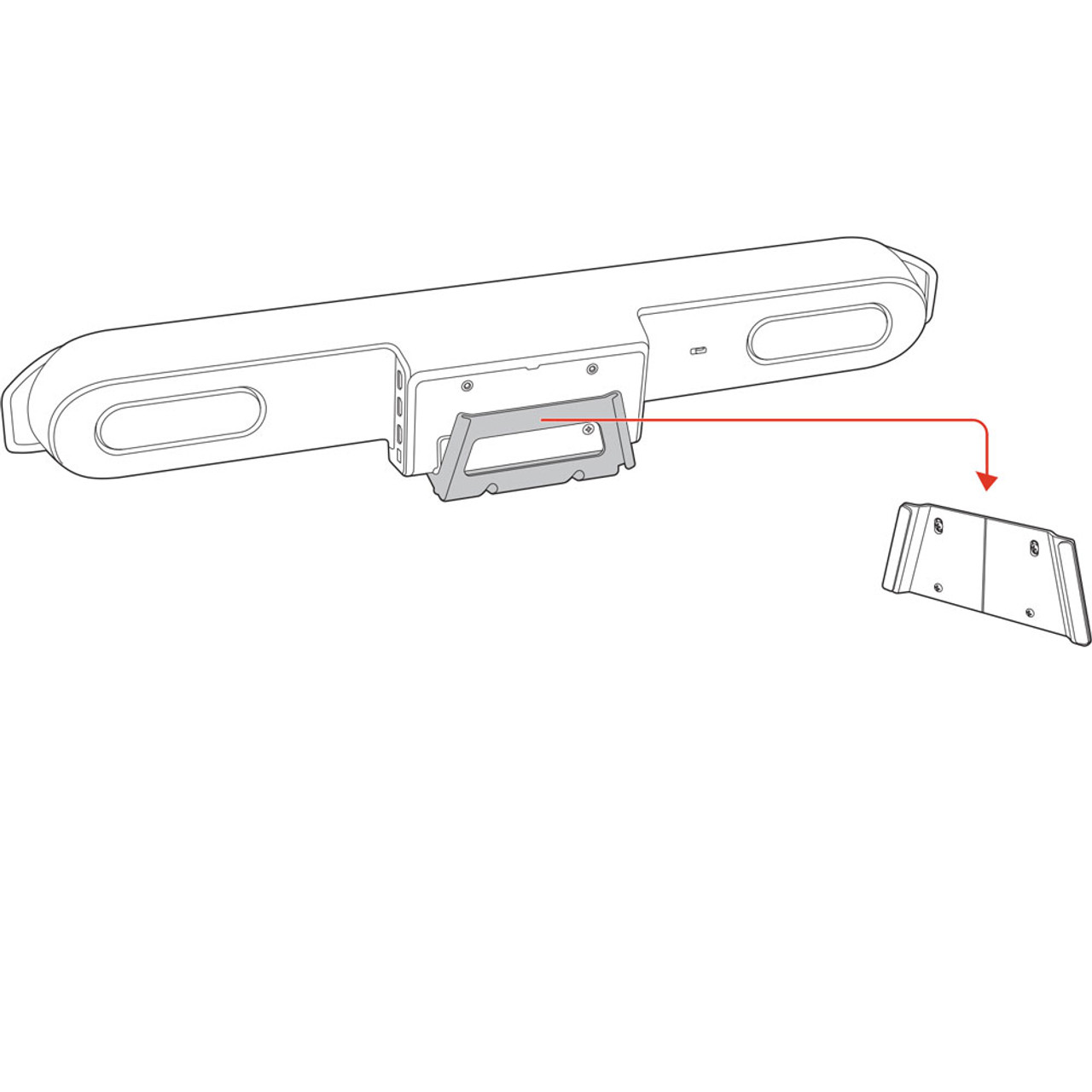 (875L8AA) HP Poly X52 Wall Mount - IRIS Technology