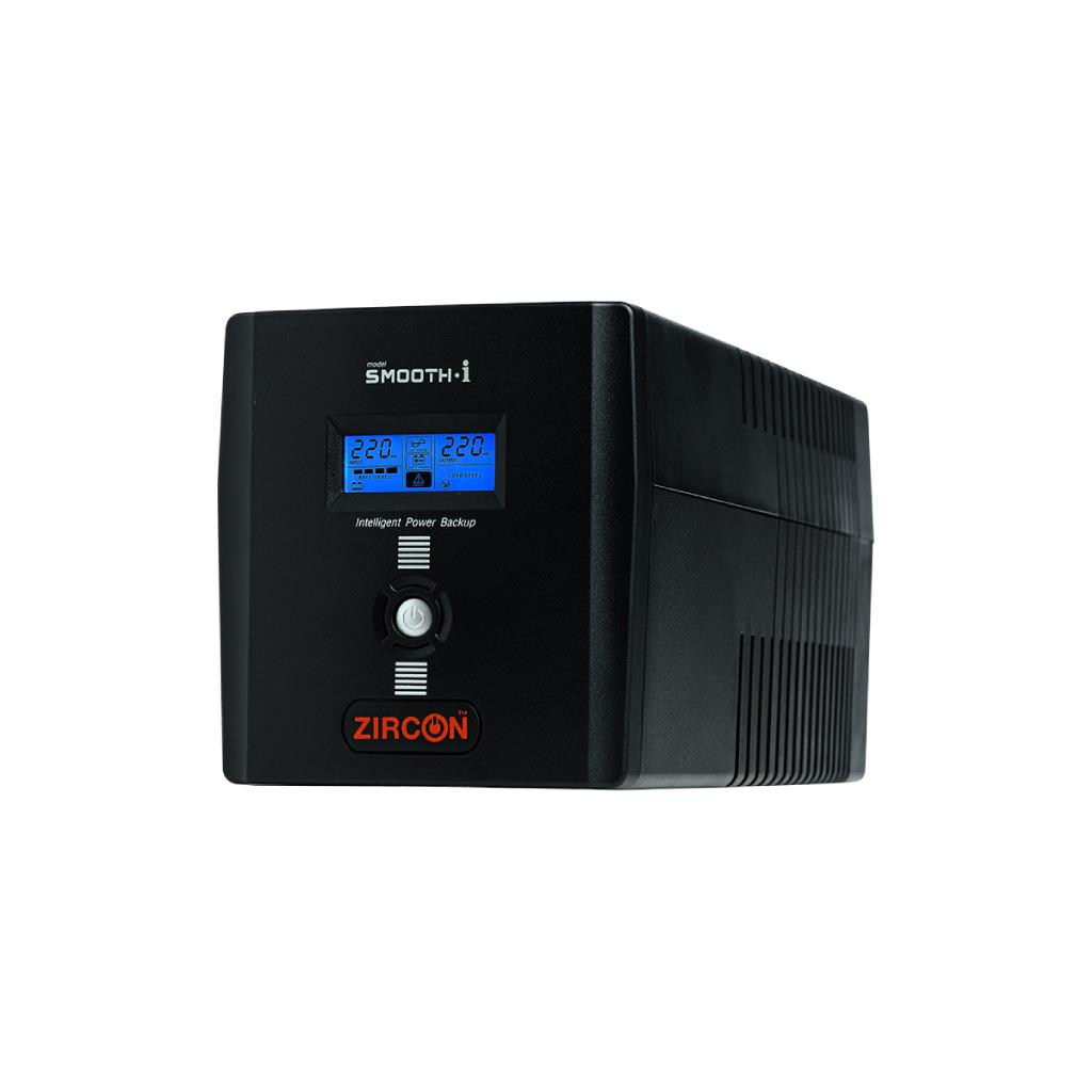 (SMOOTH-I 1000VA/600W) ZIRCON UPS (เครื่องสำรองไฟ) Zircon Line ...