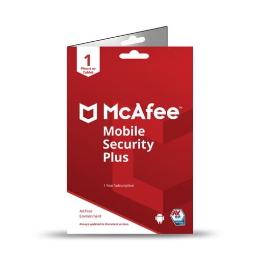 (MMP1D1Y) “McAfee” Mobile Security 1 Device (1 Year Subscription ...